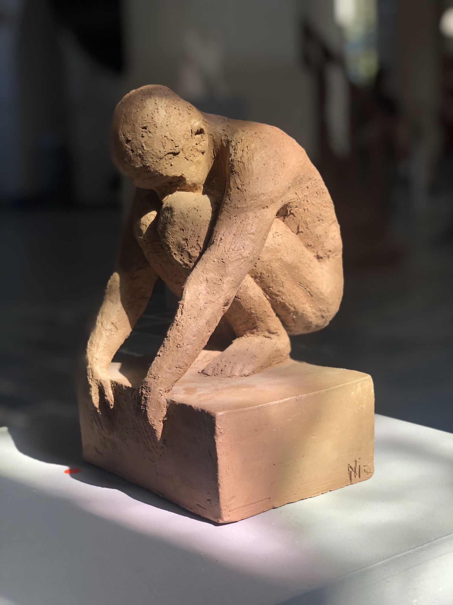 Opstaan | Beeldhouw groep Wilpse Klei